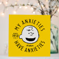 Peanuts | Charlie Brown Nervous Since 1950 Foam Board | Zazzle