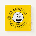 Peanuts | Charlie Brown Nervous Since 1950 Notebook | Zazzle