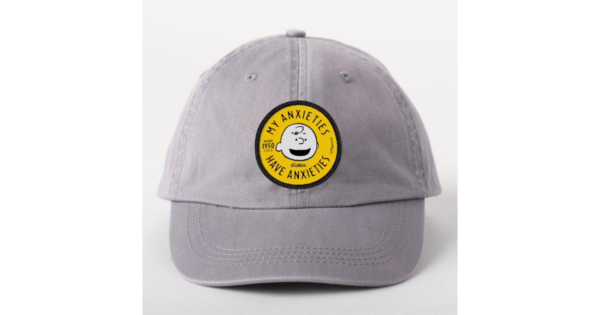Peanuts | Charlie Brown Nervous Since 1950 Patch | Zazzle