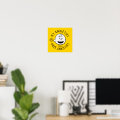 Peanuts | Charlie Brown Nervous Since 1950 Poster | Zazzle