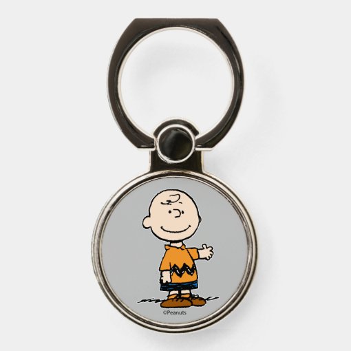 Peanuts | Charlie Brown Phone Ring Stand | Zazzle
