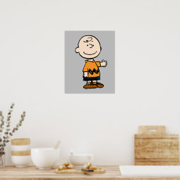 Peanuts | Charlie Brown Poster | Zazzle