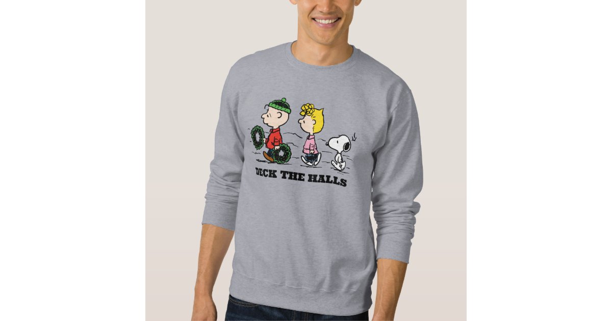 Peanuts | Charlie Brown, Sally & Snoopy Sweatshirt | Zazzle