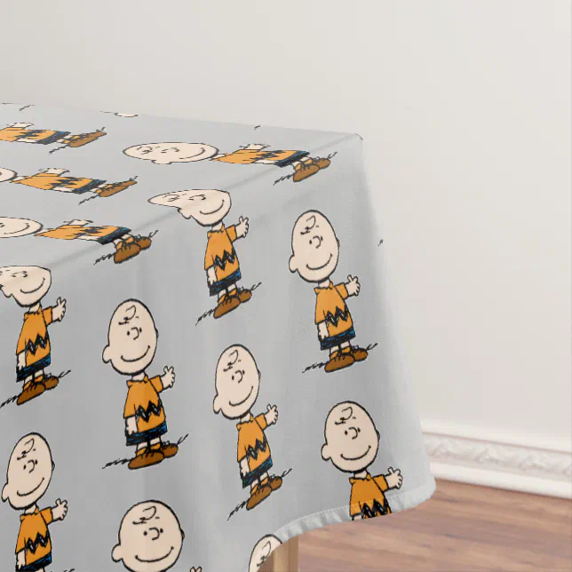 Peanuts | Charlie Brown Tablecloth | Zazzle