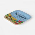 Peanuts | Charlie Brown Thanksgiving Add Your Name Paper Plates | Zazzle
