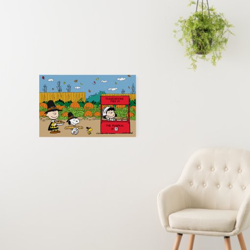 Peanuts | Charlie Brown Thanksgiving Foam Board | Zazzle