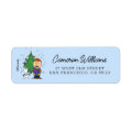 Peanuts | Christmas Caroling Label | Zazzle