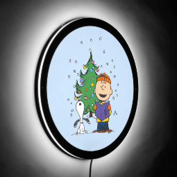 Peanuts | Christmas Caroling LED Sign | Zazzle