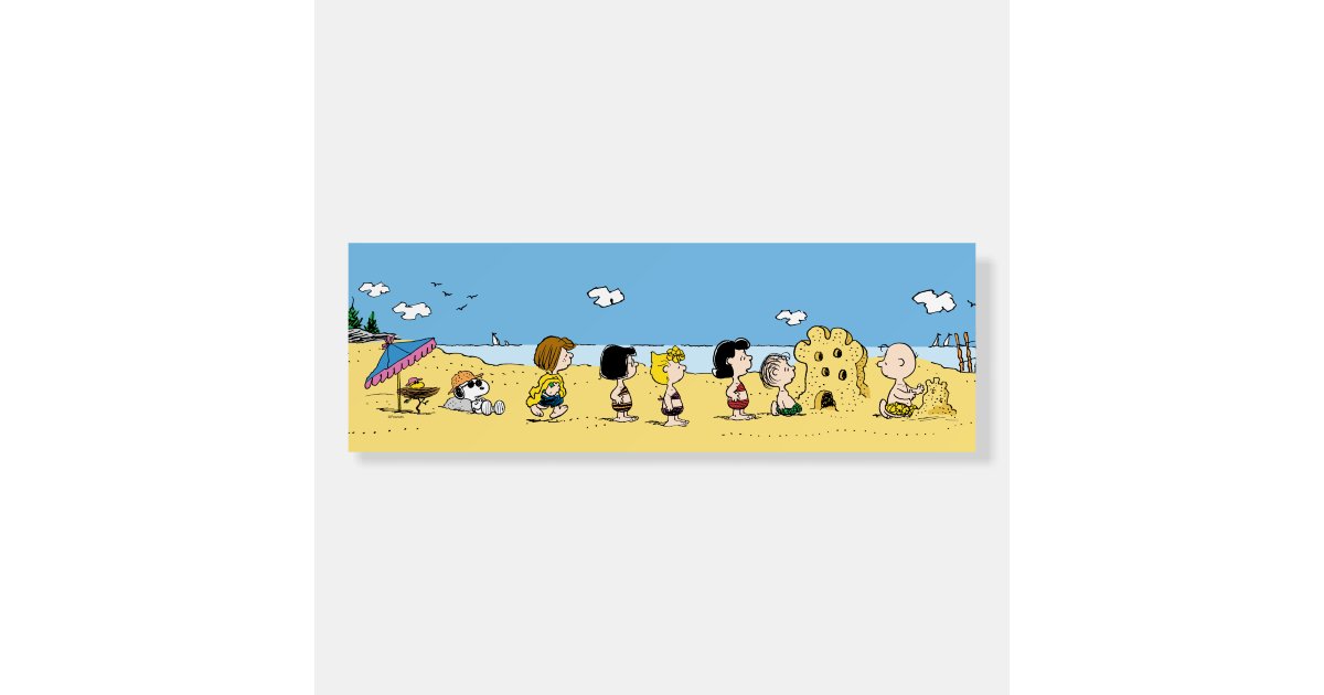 Peanuts | Day at the Beach Foam Board | Zazzle