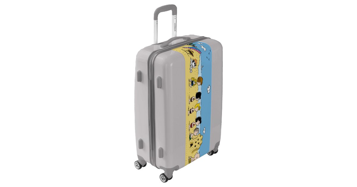 Peanuts | Day at the Beach Luggage | Zazzle