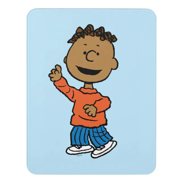 Peanuts | Franklin Door Sign | Zazzle