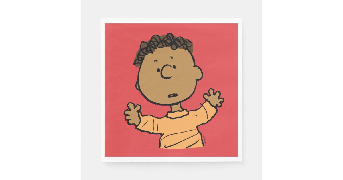 Peanuts | Franklin Look Napkins | Zazzle