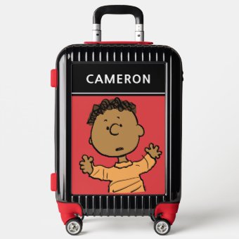 Peanuts | Franklin Look | Personalize Luggage | Zazzle