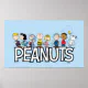 Peanuts Gang Group Lineup Poster | Zazzle