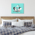 Peanuts Gang Lifting Snoopy Canvas Print | Zazzle