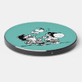 Peanuts Gang Lifting Snoopy Wireless Charger | Zazzle