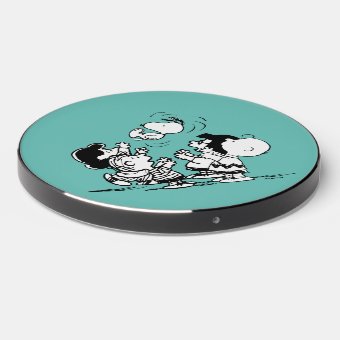 Peanuts Gang Lifting Snoopy Wireless Charger | Zazzle