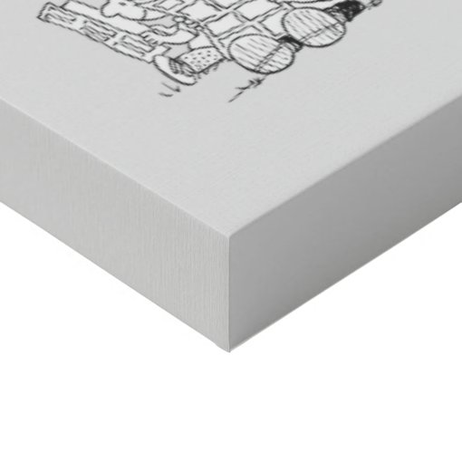 Peanuts Gang Reading Comics Faux Canvas Print | Zazzle