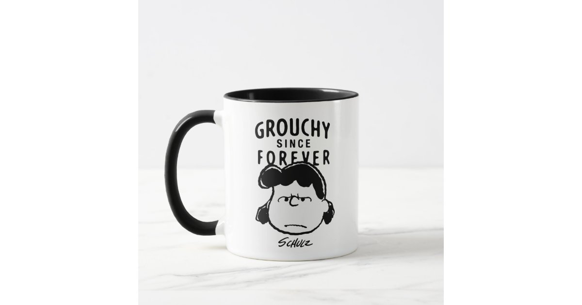 Peanuts | Grouchy Since Forever Lucy Mug | Zazzle