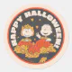 Peanuts | Happy Halloween Sally & Linus Classic Round Sticker | Zazzle