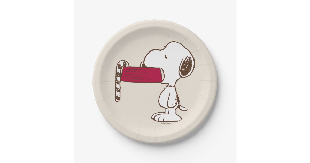 Peanuts | Holiday Delights Paper Plates | Zazzle