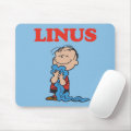 Peanuts | Linus Blanket Smile Mouse Pad | Zazzle