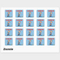 Peanuts | Linus Blanket Smile Square Sticker | Zazzle