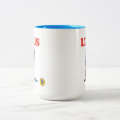 Peanuts | Linus Blanket Smile Two-Tone Coffee Mug | Zazzle