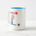 Peanuts | Linus Blanket Smile Two-Tone Coffee Mug | Zazzle