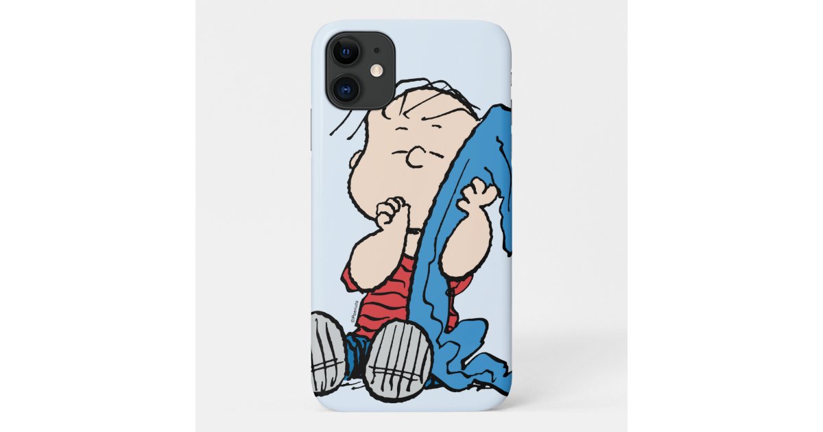 Peanuts | Linus & His Blanket Case-Mate iPhone Case | Zazzle