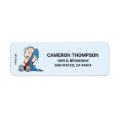Peanuts | Linus & His Blanket Label | Zazzle