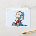Peanuts | Linus & His Blanket Postcard | Zazzle
