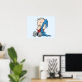 Peanuts | Linus & His Blanket Poster | Zazzle