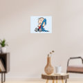 Peanuts | Linus & His Blanket Poster | Zazzle