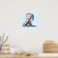 Peanuts | Linus & His Blanket Poster | Zazzle
