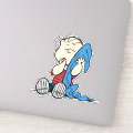 Peanuts | Linus & His Blanket Sticker | Zazzle