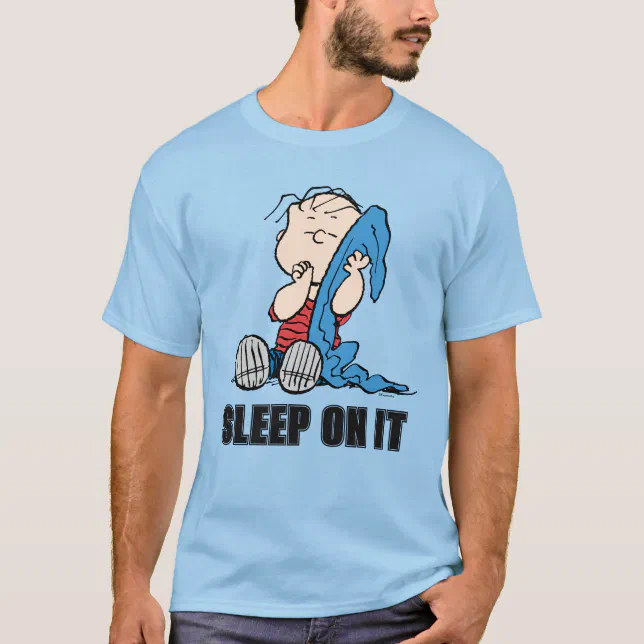 Peanuts | Linus & His Blanket T-Shirt | Zazzle