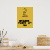 Peanuts | Linus Loves Mankind Poster | Zazzle