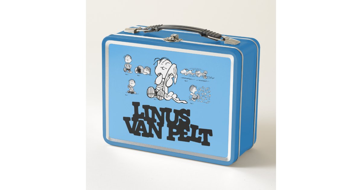 Peanuts | Linus Metal Lunch Box | Zazzle