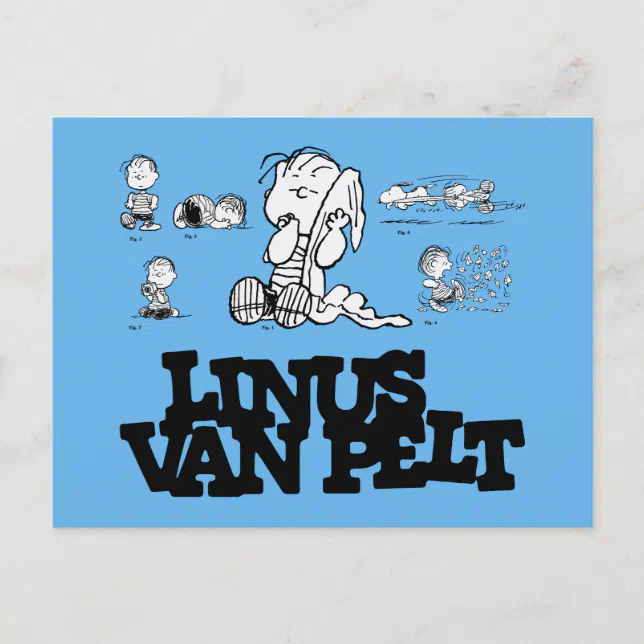 Peanuts | Linus Postcard | Zazzle