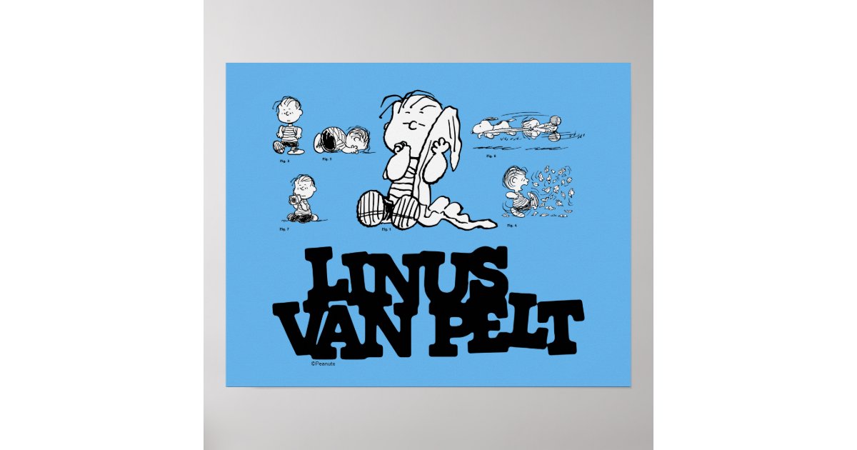Peanuts | Linus Poster | Zazzle