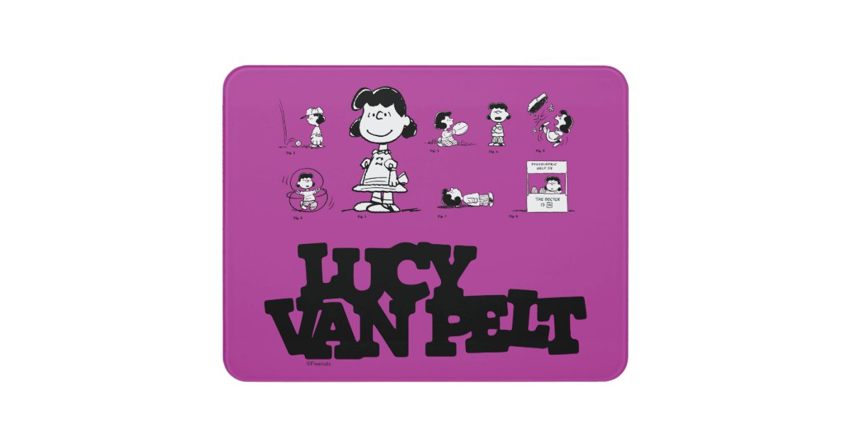 Peanuts | Lucy Door Sign | Zazzle
