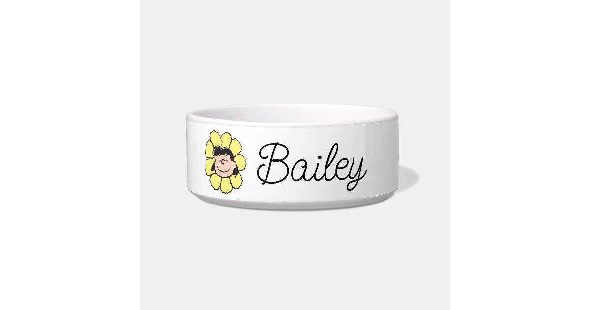 Peanuts | Lucy Flower Bowl | Zazzle
