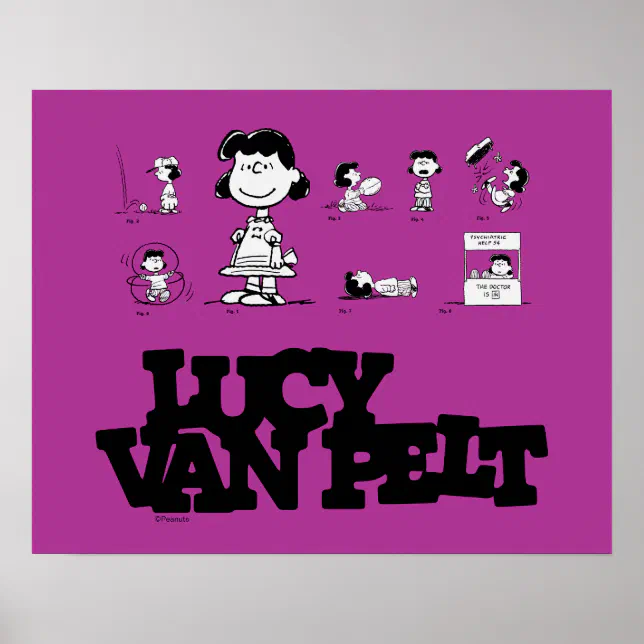 Peanuts | Lucy Poster | Zazzle
