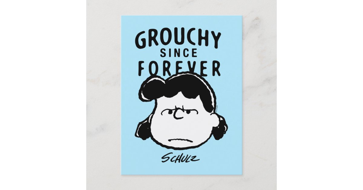 Peanuts | Lucy Since Forever Postcard | Zazzle