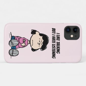 Peanuts | Lucy With Arms Crossed Case-Mate iPhone Case | Zazzle