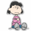 Peanuts | Lucy With Arms Crossed Sticker | Zazzle