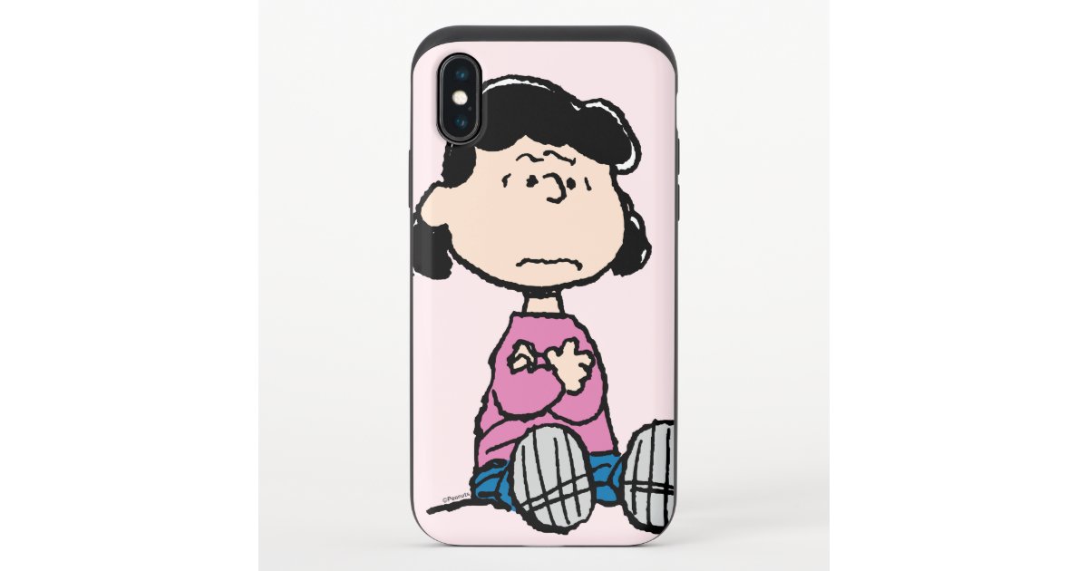 Peanuts | Lucy With Arms Crossed Uncommon iPhone Case | Zazzle