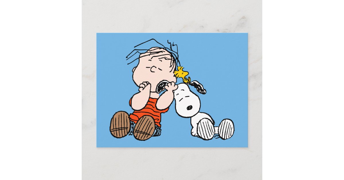 Peanuts | Lucy & Woodstock Postcard | Zazzle