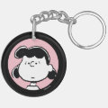 Peanuts | Lucy's Faces Keychain | Zazzle